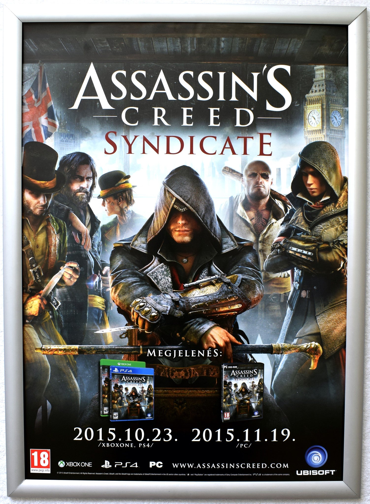Assassin's Creed Syndicate (A2) Promotional Poster – The Poster Hut