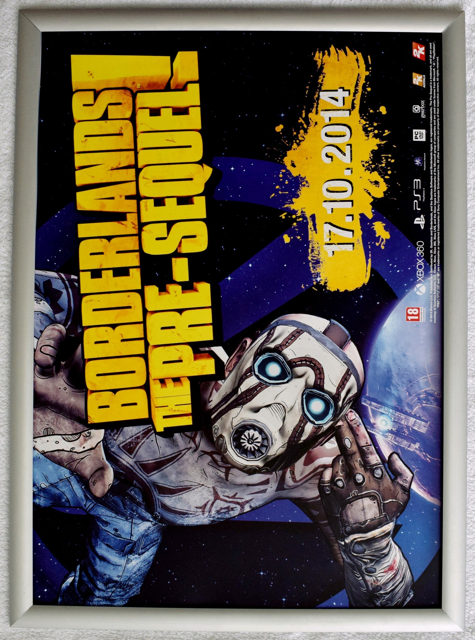 Borderlands The Pre-Sequel (A2) Promotional Poster #1 – The Poster Hut