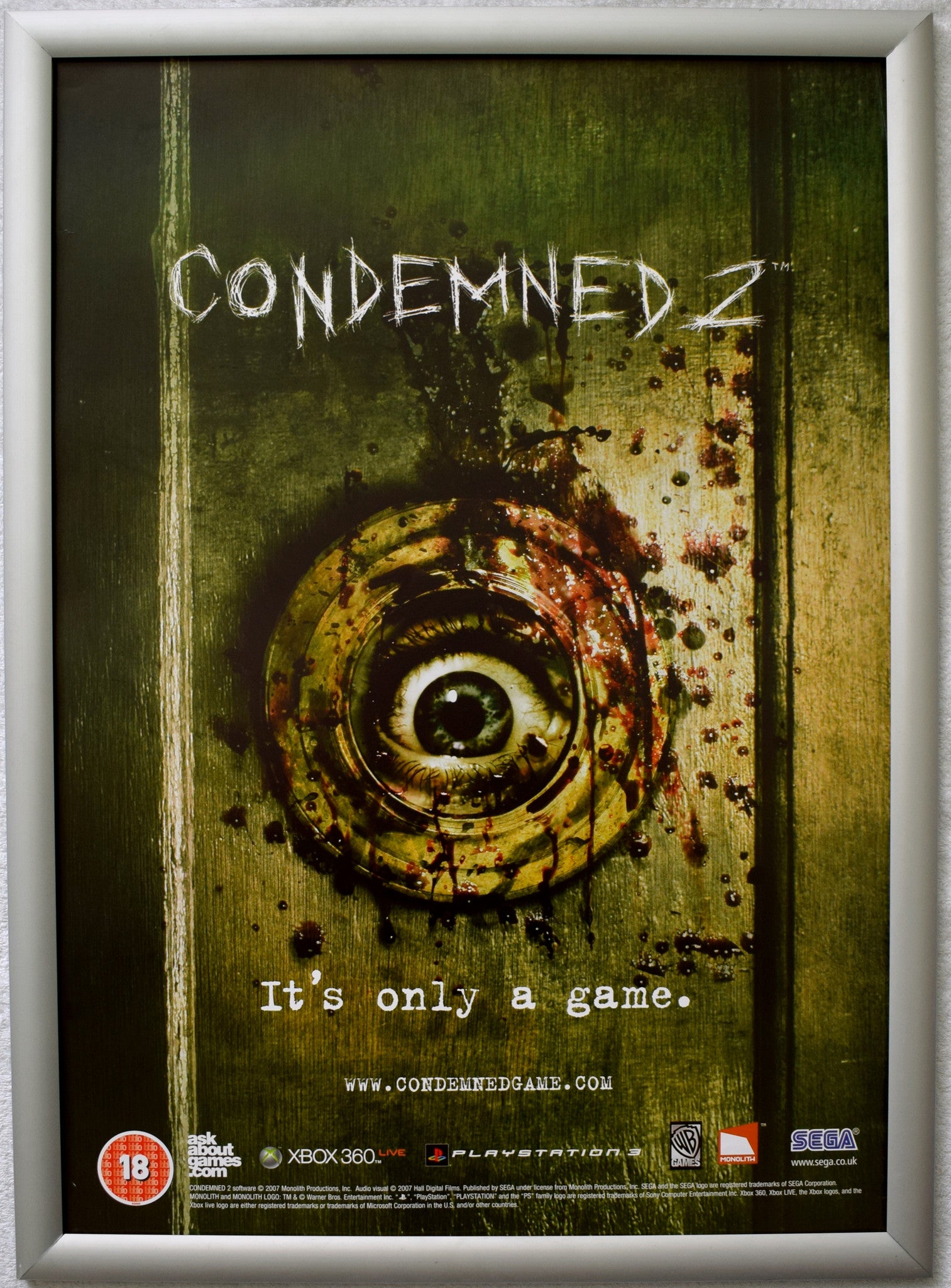 Condemned 2 (A2) Promotional Poster – The Poster Hut