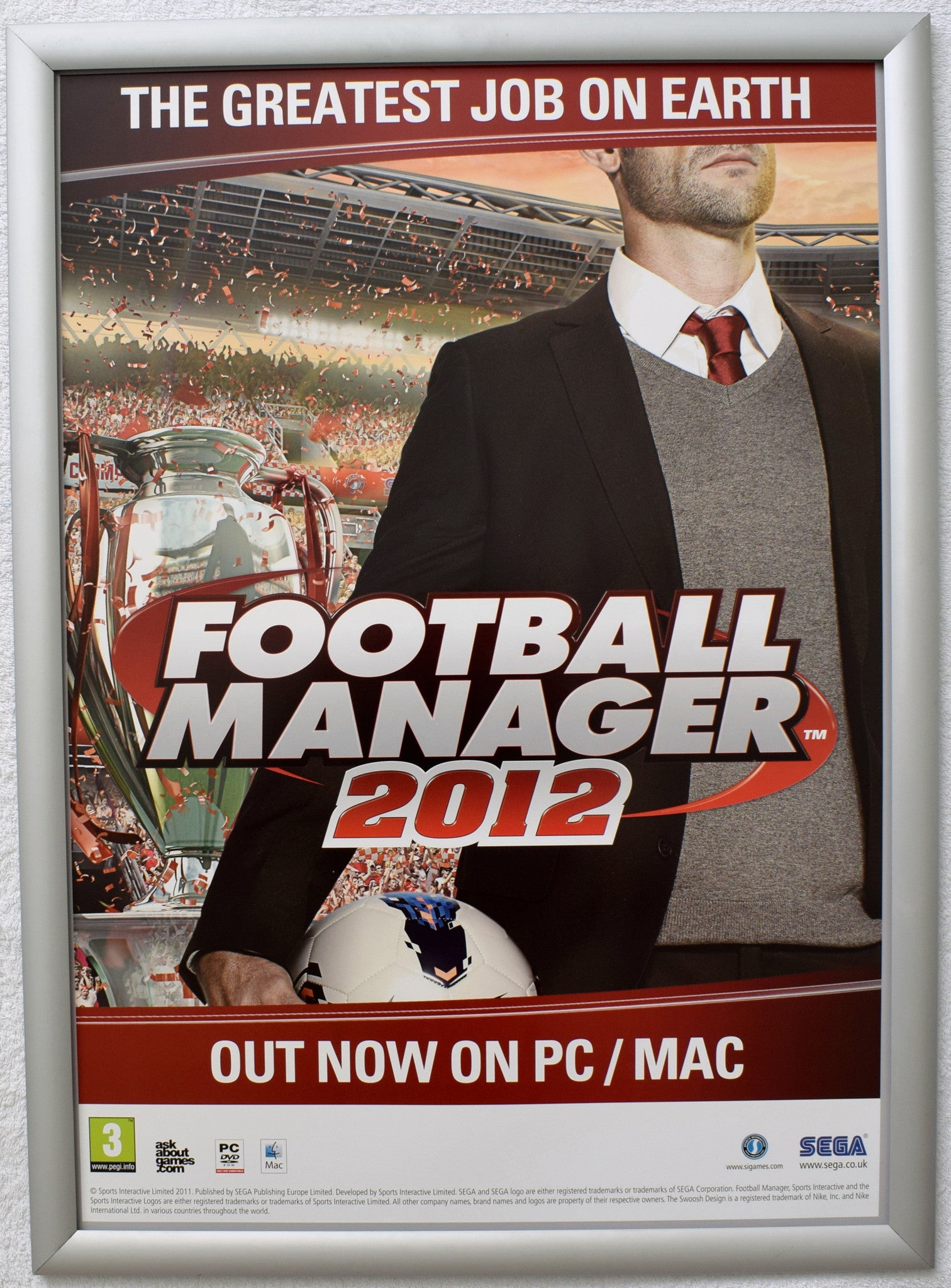 Football Manager 2012 (A2) Promotional Poster – The Poster Hut