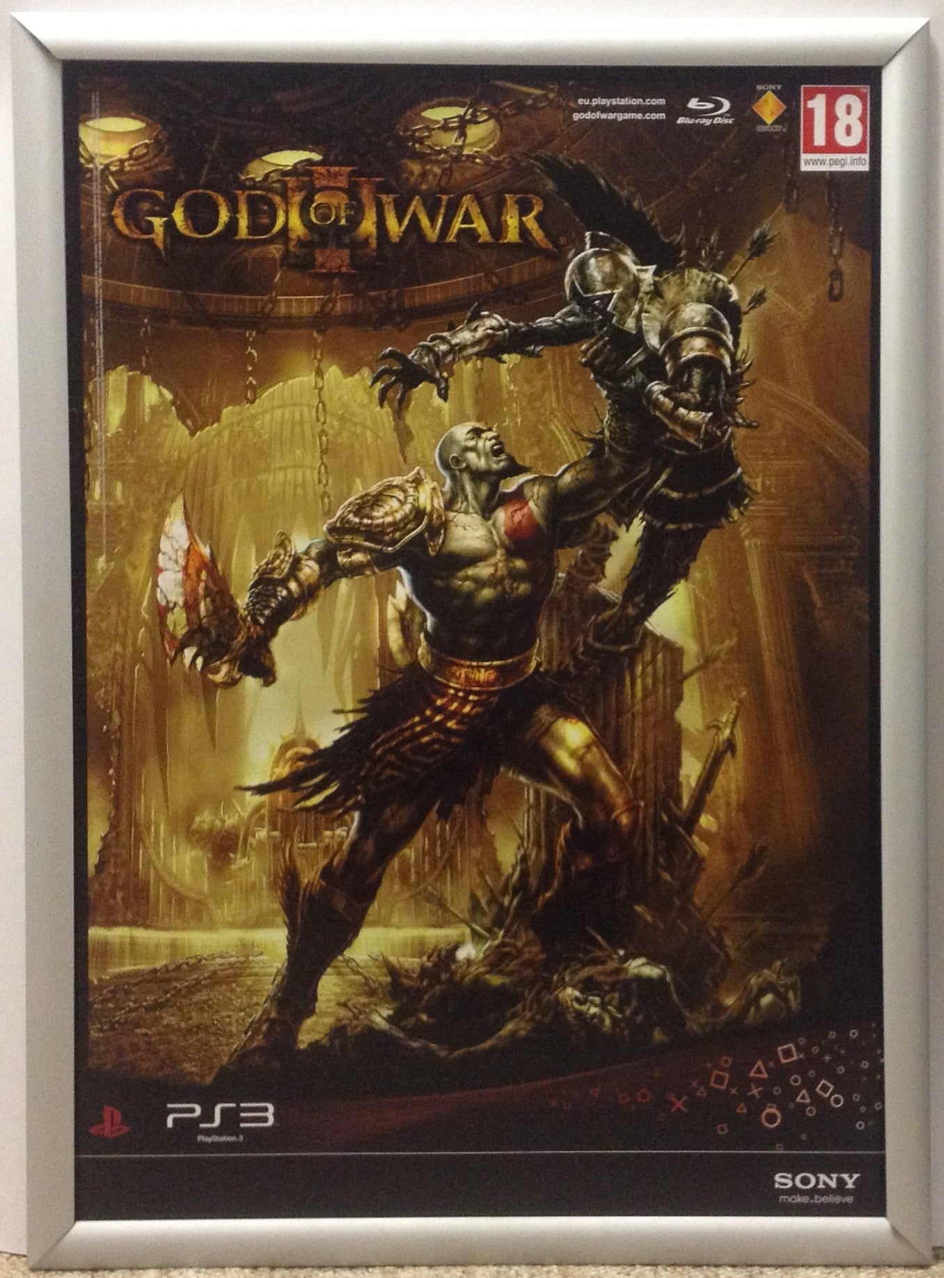 God of War 3 A2 Promotional Poster #1 – The Poster Hut