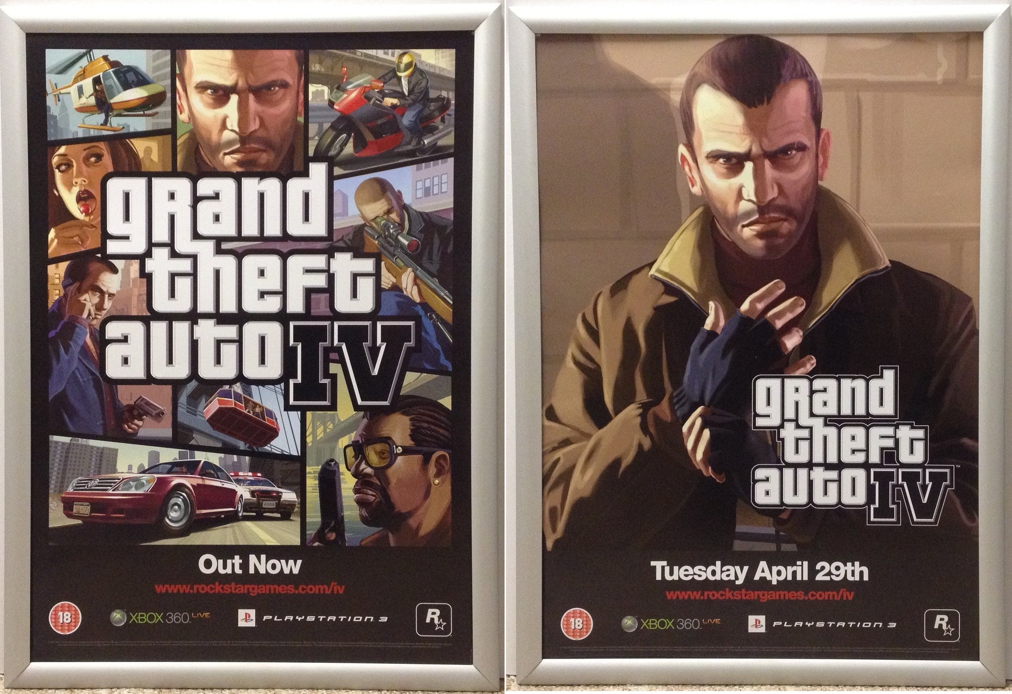 Grand Theft Auto IV GTA A2 Promotional Poster #1 – The Poster Hut